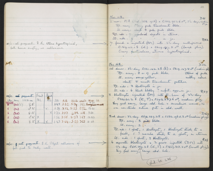 Importance of a detailed lab book - ChromosomeVI